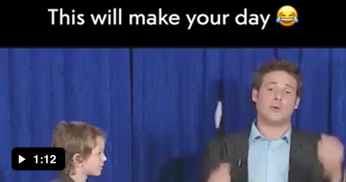 Magic trick goes hilariously wrong and this kid's reaction is everything - 9GAG