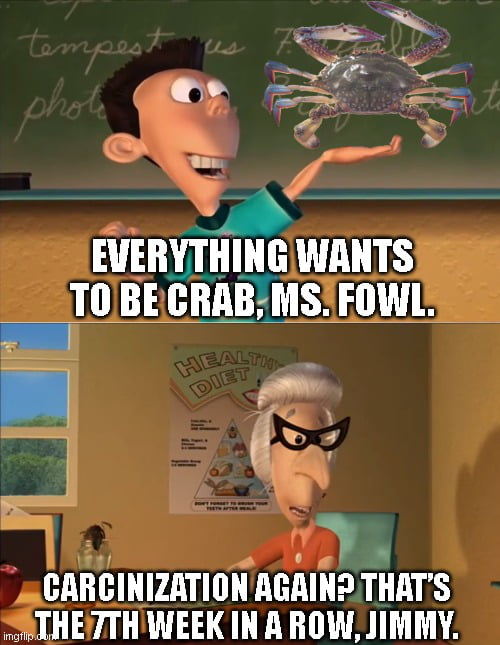 Evolution’s Favorite Shape? The Crab! - 9GAG