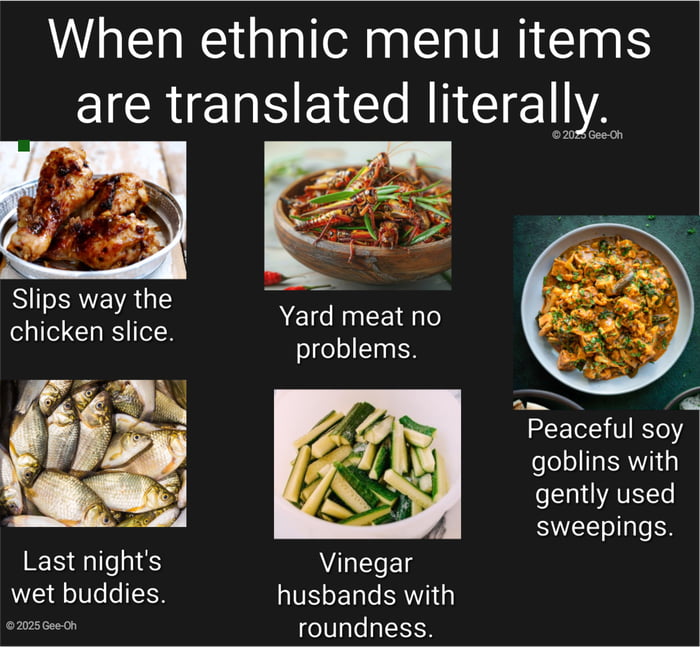 This is why you always double-check the menu translation. - 9GAG