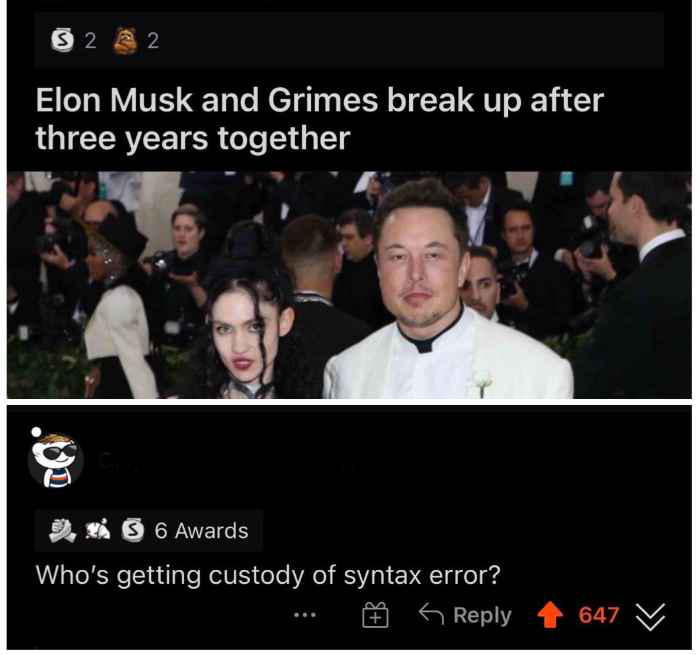 The real question after the split. - 9GAG