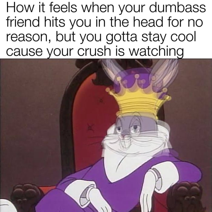 Maintaining composure is key, especially when they are watching. - 9GAG