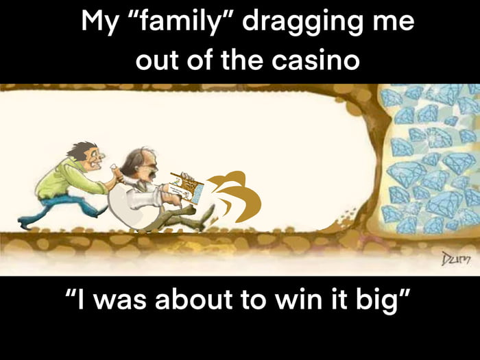 When you’re about to hit the jackpot. - 9GAG
