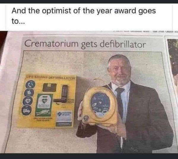 Optimistic post - 9GAG