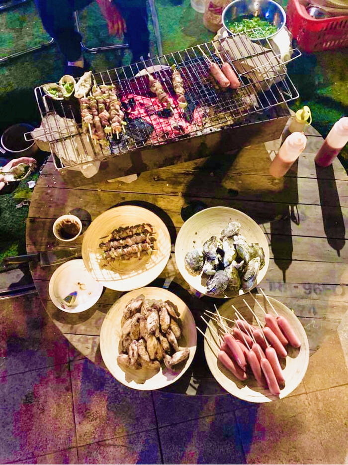 Bbq from our bar Bevvy in Hanoi - Vietnam - 9GAG