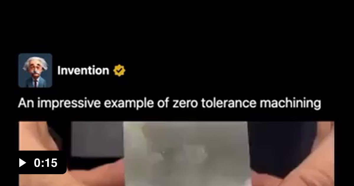 Zero tolerance machining - 9GAG