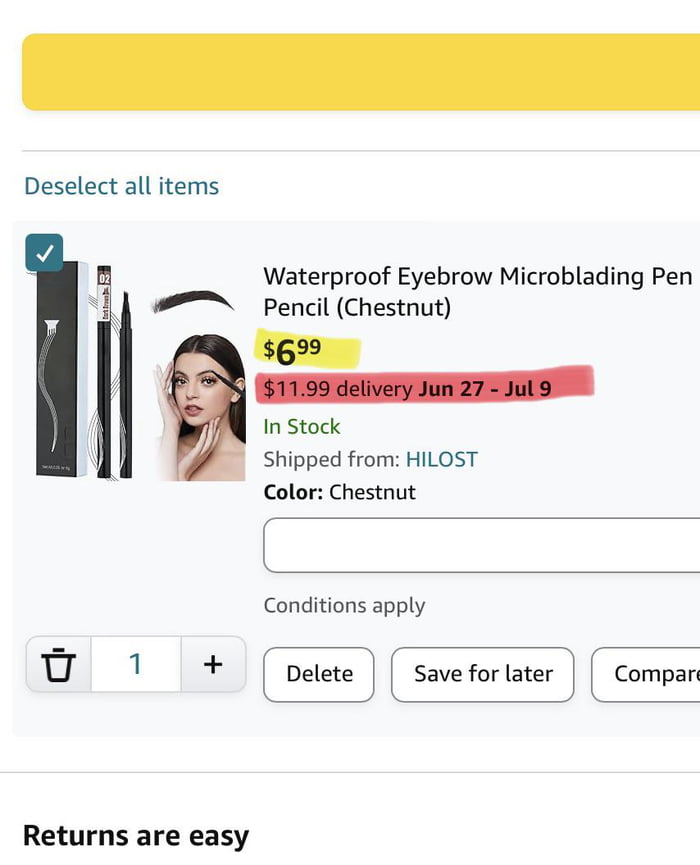 Amazon Shipping Fee - 9GAG