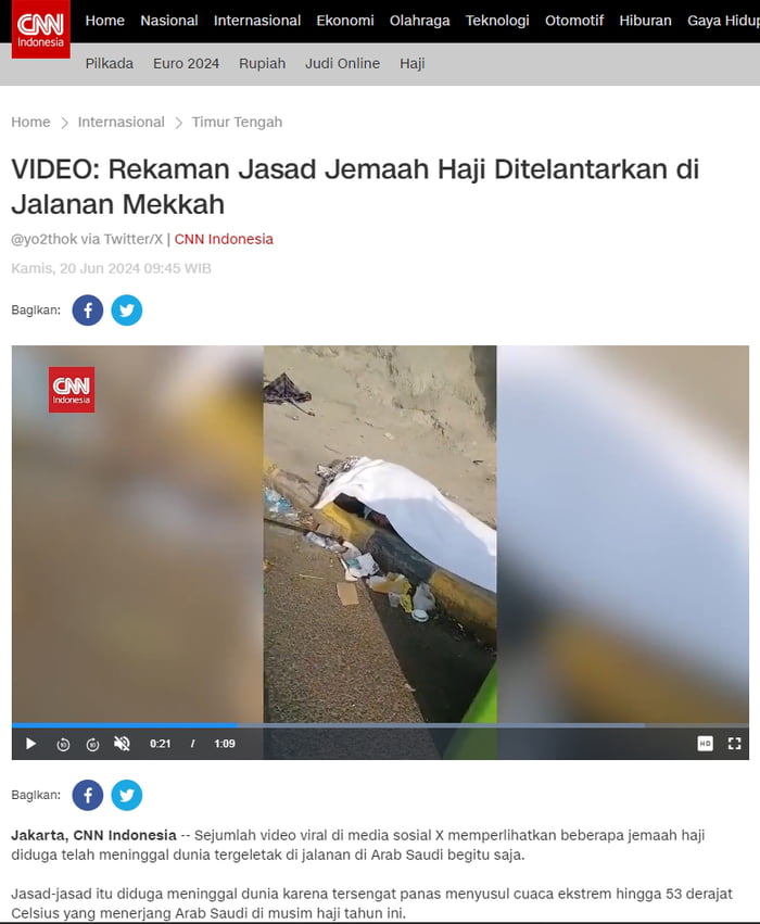 Nah loh mana tanggung jawab pemerintah saudi.. - 9GAG