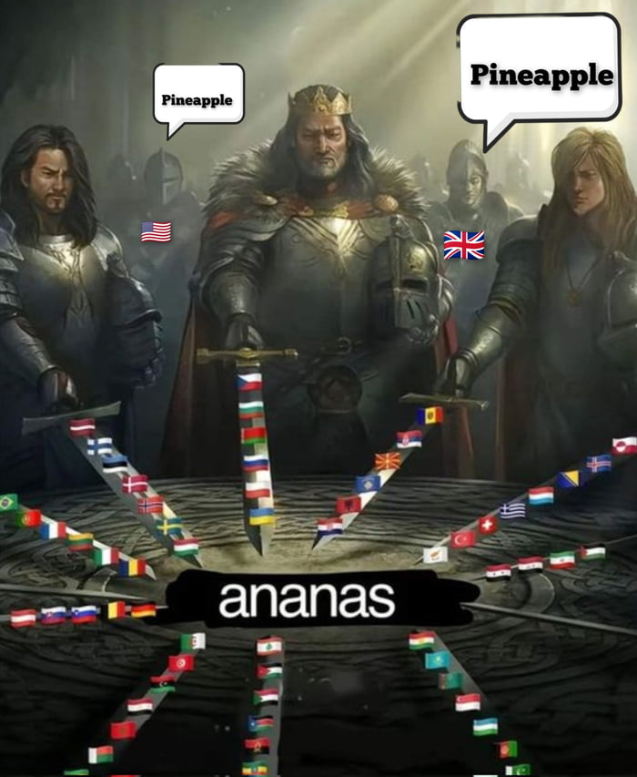 So banana without B is pineapple - 9GAG