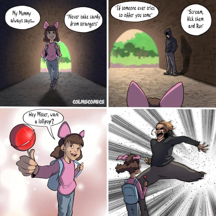 Beware of Strangers - 9GAG