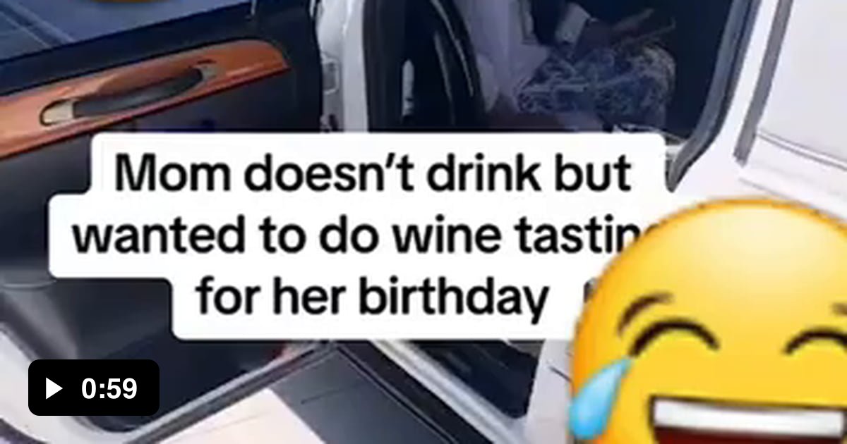 Wine tasting with their mum. - 9GAG