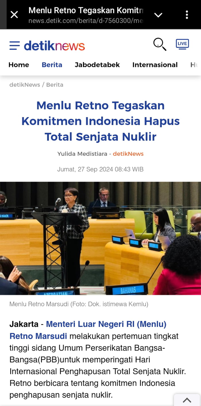 Akhir jabatan menlu jadi downgrade. - 9GAG