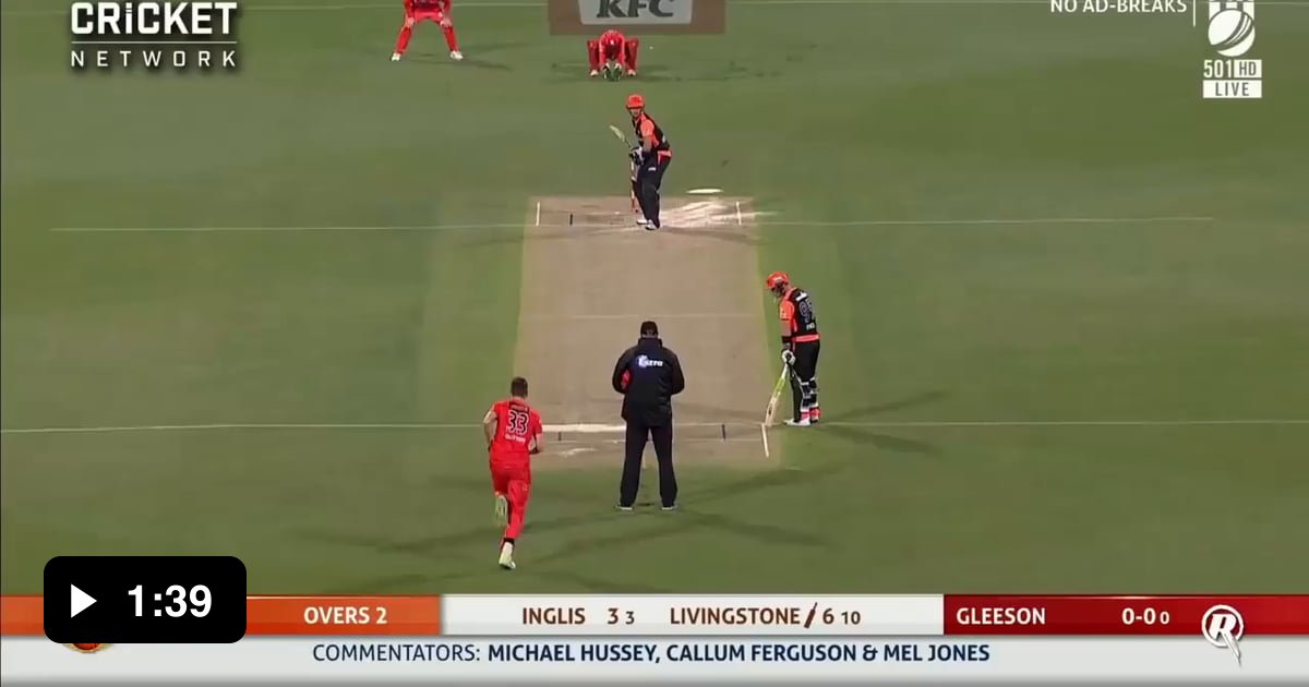 Cricket player gets hit on his balls twice in the same game! - 9GAG