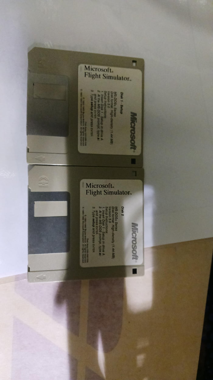 Flight Simulator on Floppy Disk - 9GAG