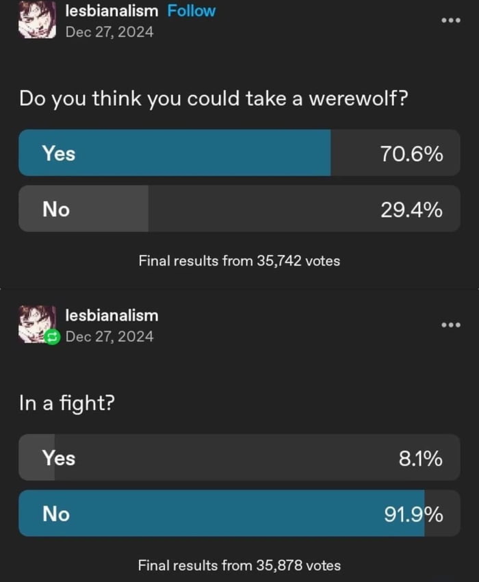 Do you think you could take a werewolf? - 9GAG