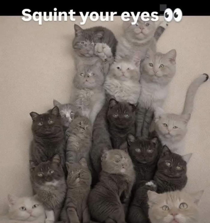Squint your eyes - 9GAG