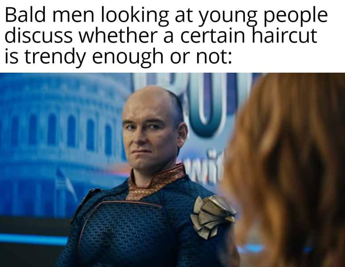 Enjoy your hair while you still've got them - 9GAG