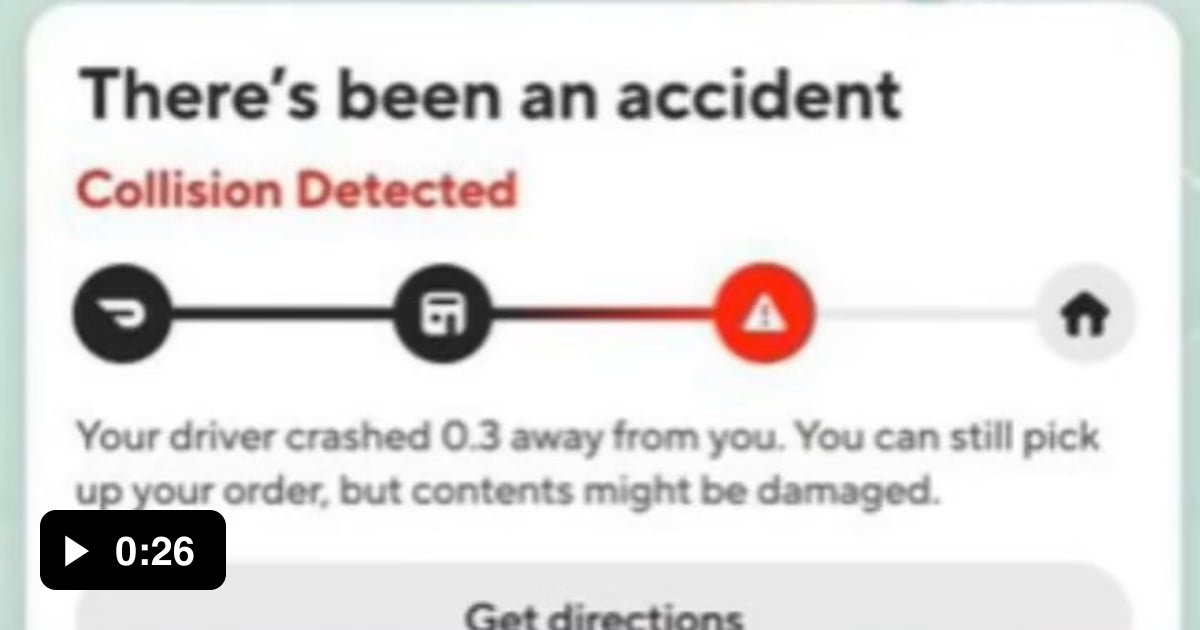 The doordash driver watching me pull up - 9GAG