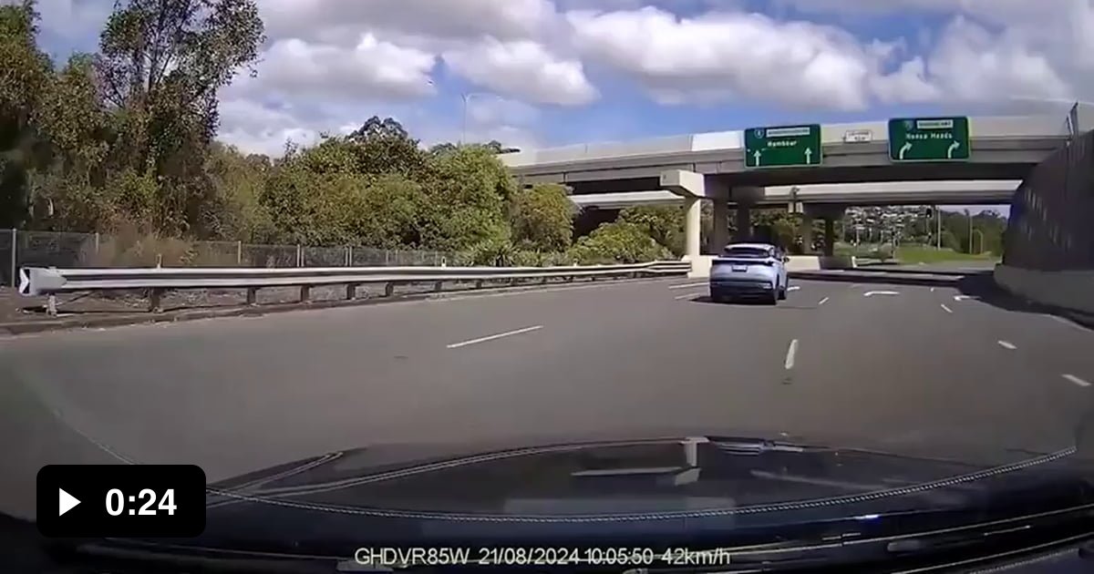 Car going through intersection flipped by ambulance - 9GAG