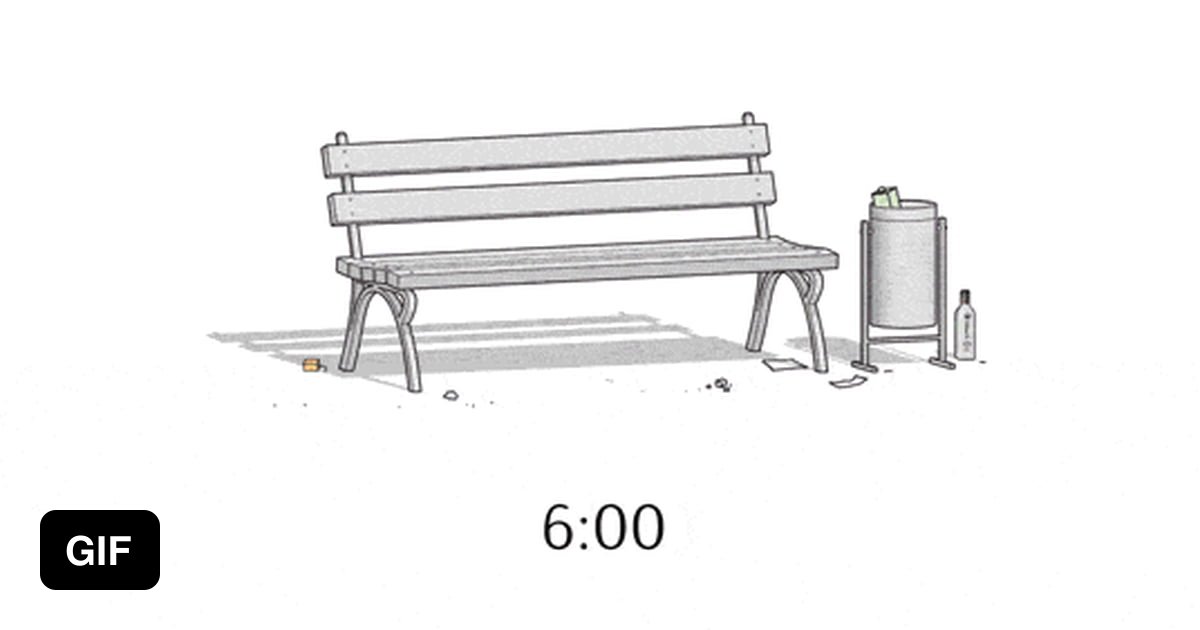 A DAY IN THE LIFE OF A PARK BENCH - 9GAG