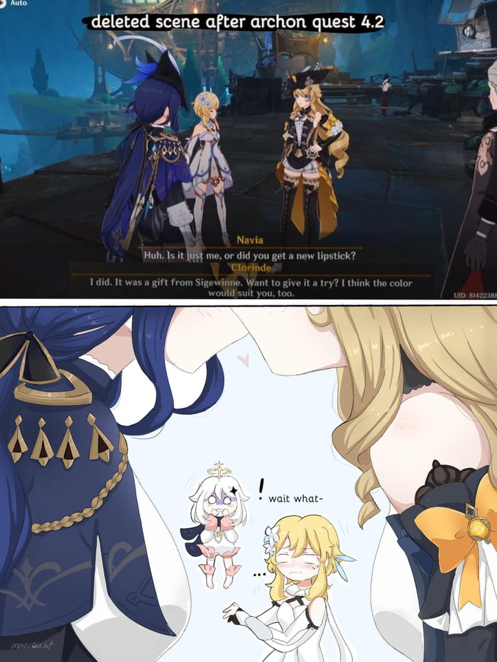 Deleted scene after archon quest 4.2 - 9GAG