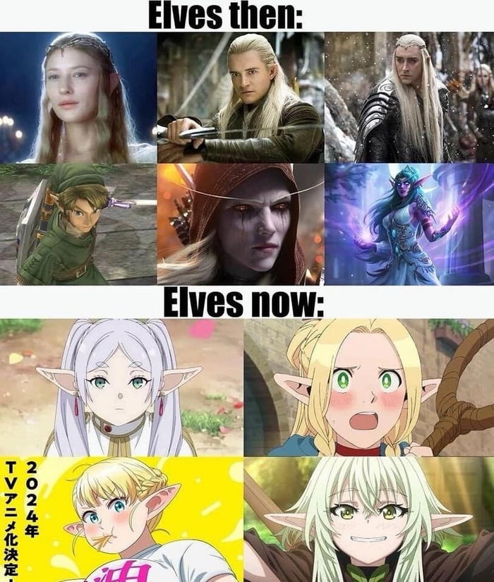 Evolutions of elves - 9GAG