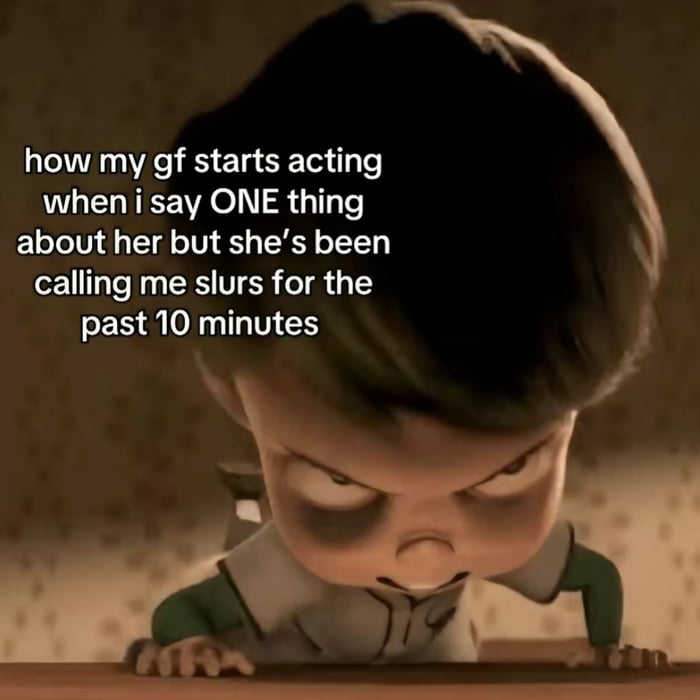 When you hit a nerve in the argument - 9GAG