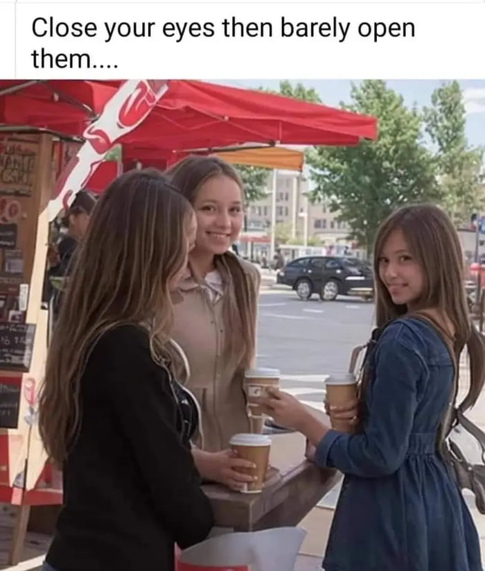 Just squint a little - 9GAG