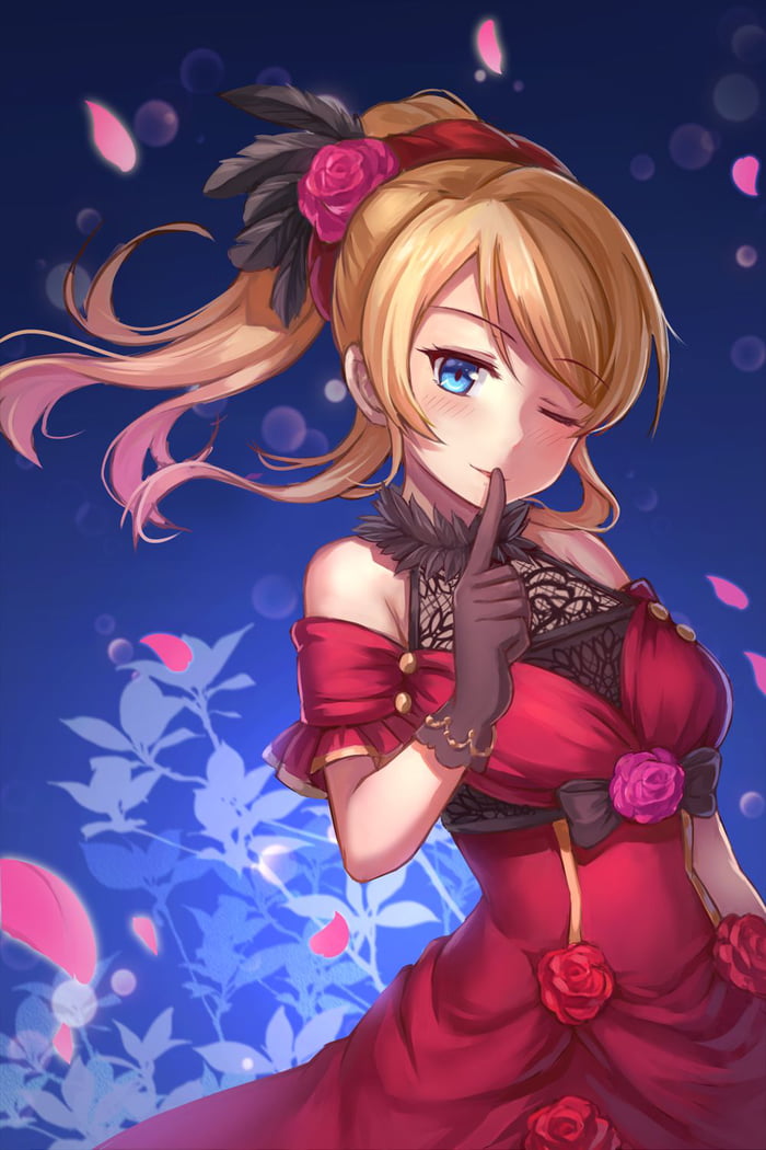 Daily waifu school idol #3 Eli is so beautiful ("Harasho") - 9GAG