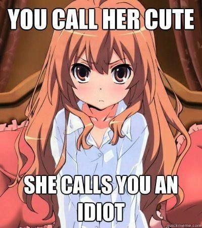 Typical tsundere - 9GAG
