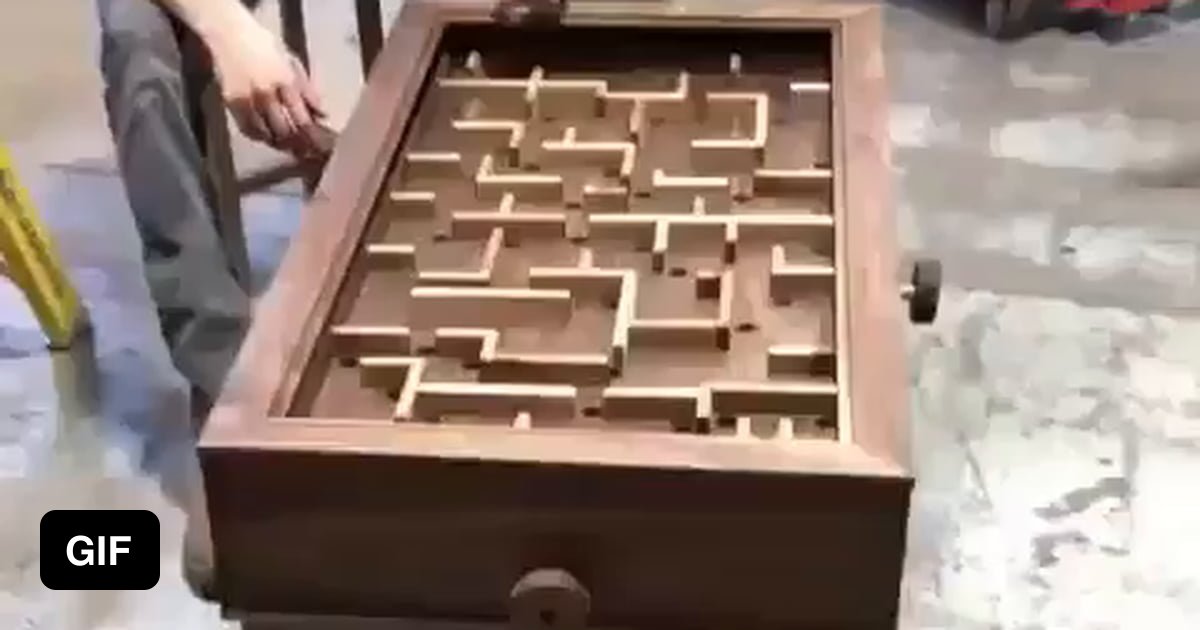 Labyrinth Coffee Table - 9GAG