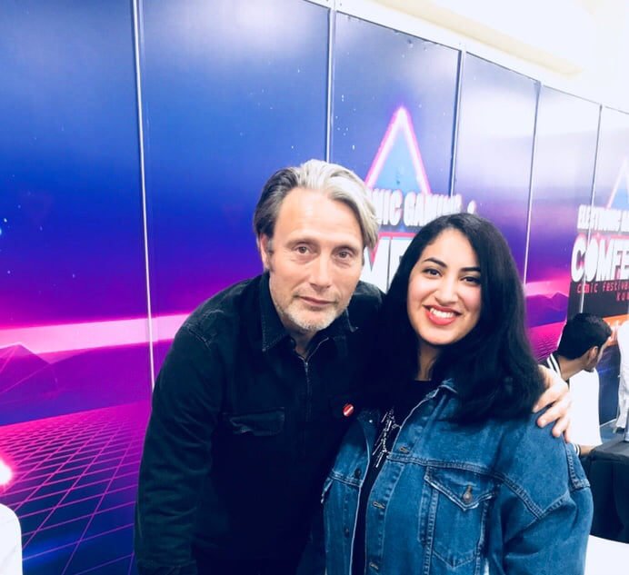 Met Mads Mikkelsen last week - 9GAG
