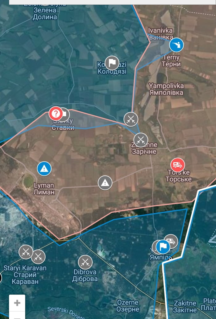 Ukrainian encirclement of Lyman is correct answer to speech of Stupin ...