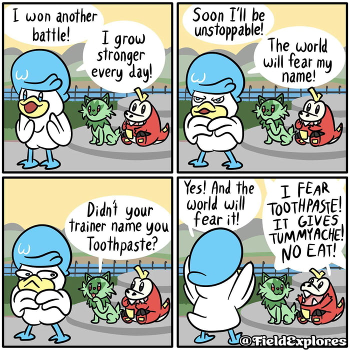 Toothpaste (by @FieldExplores) - 9GAG