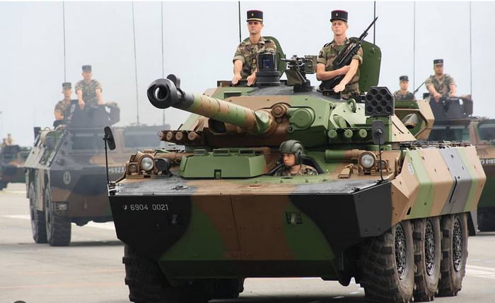 It's official France will deliver AMX 10 rc tank to Ukraine. - 9GAG