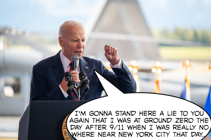 Another bold face lie fabricated in the dusty brain of a dementia ...