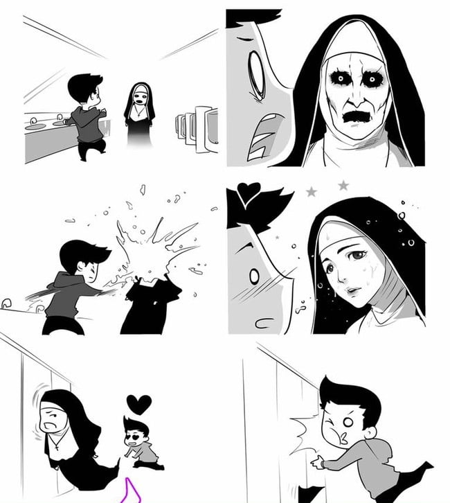 Easy way to deals with Valak - 9GAG