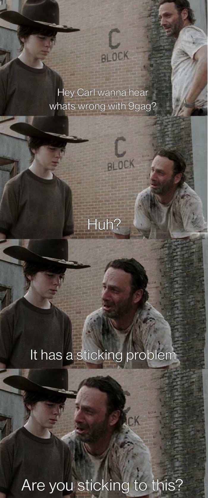 Did this variant stick around yet? Or did I make a sticking point? - 9GAG