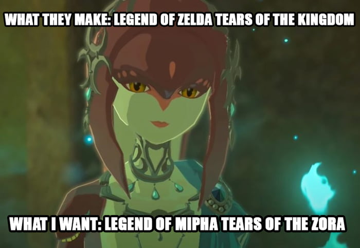 Best character in BOTW if you ask me, way more interesting than Zelda - 9GAG