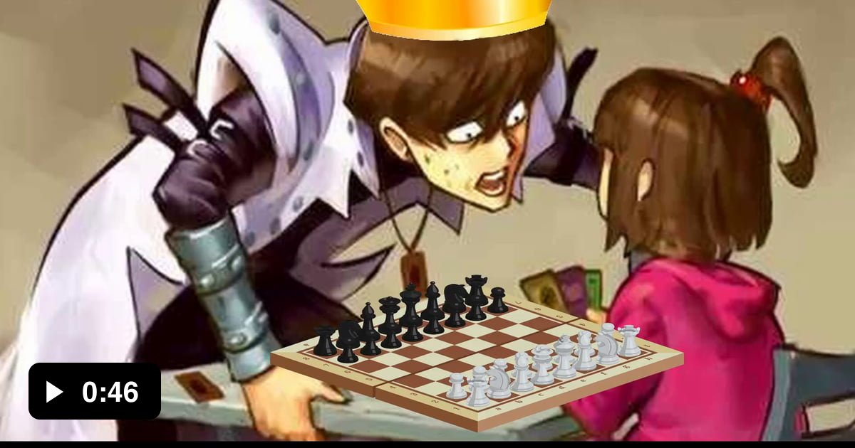 Kaiba yells at kid on why duel monsters is better than chess - 9GAG