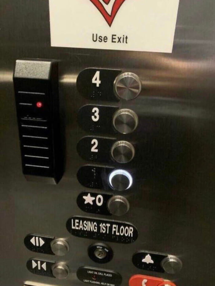 Looks like someone rubbed one off in the elevator - 9GAG