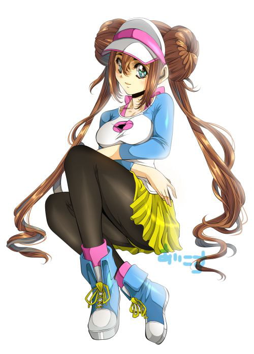 Anime Pantyhose #1337: Pokemon Trainer Rosa/Mei (Pokemon Black 2/White ...