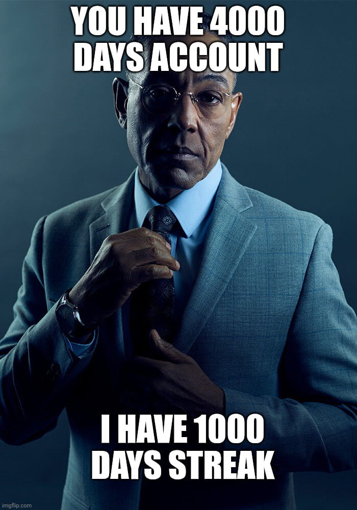 1000 Streak, f u and see you right back - 9GAG