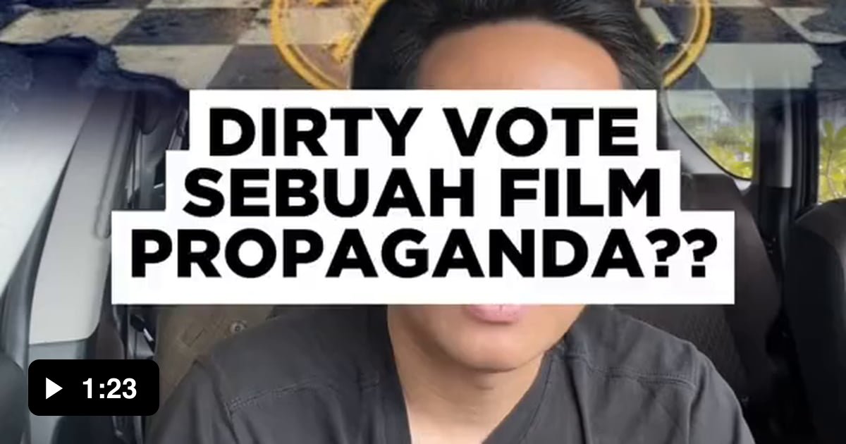 Dirty vote = black campaign - 9GAG