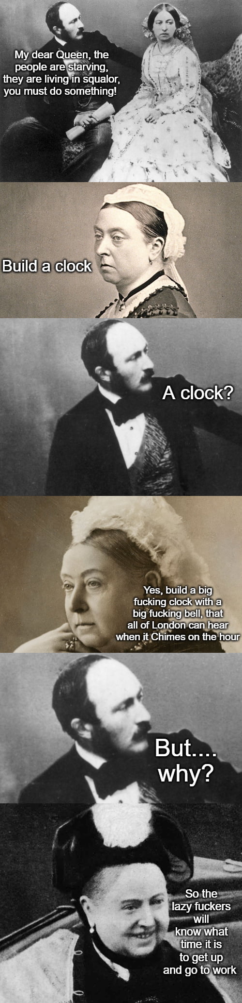 Based Queen Victoria and the story of Big Ben - 9GAG
