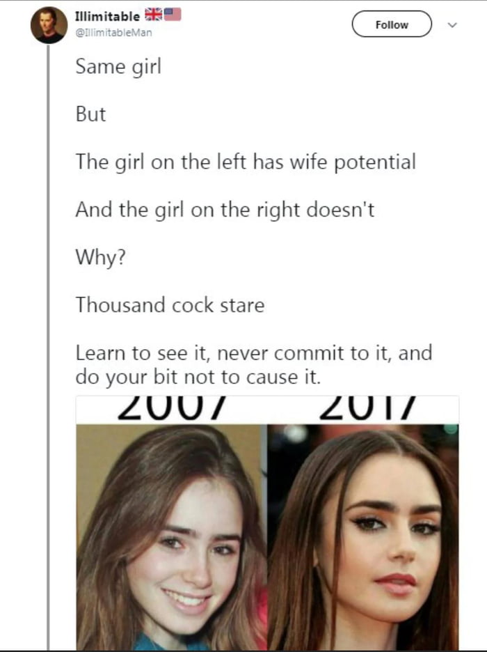 Lily Collins & Thousand cock stare ????? - 9GAG