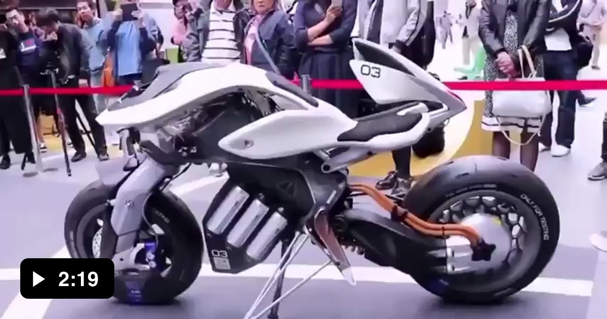 This self balancing bike uses AI system and haptic human machine ...