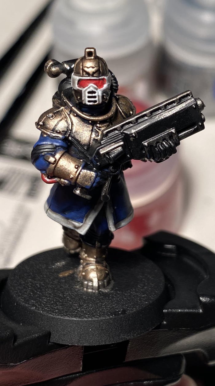Welp… first model ever painted. - 9GAG