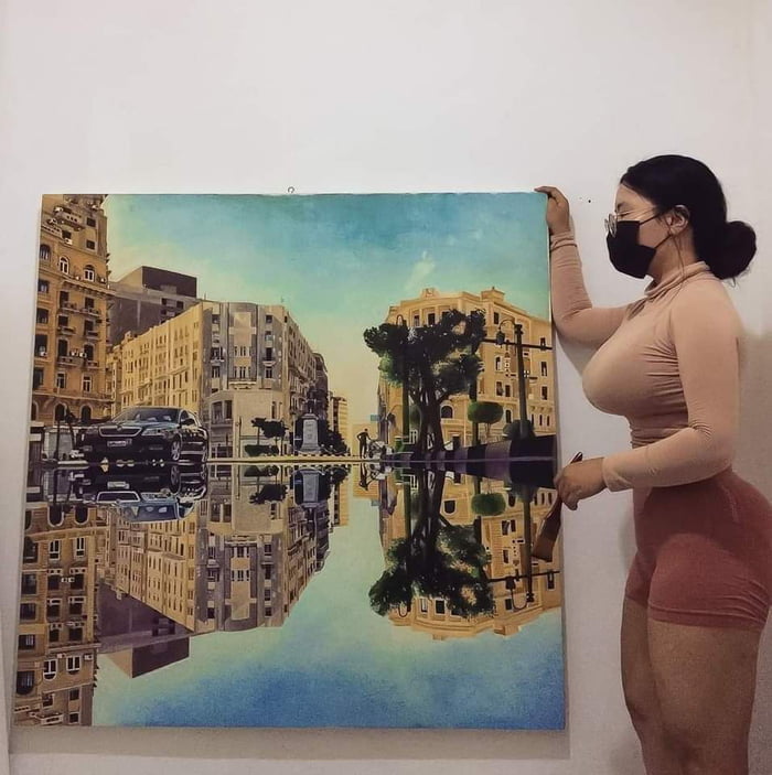 Hmm ganda ng painting - 9GAG