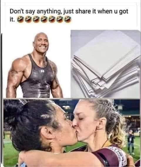 Not mine. But funny as heck - 9GAG