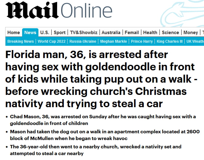 Florida man at it again - 9GAG